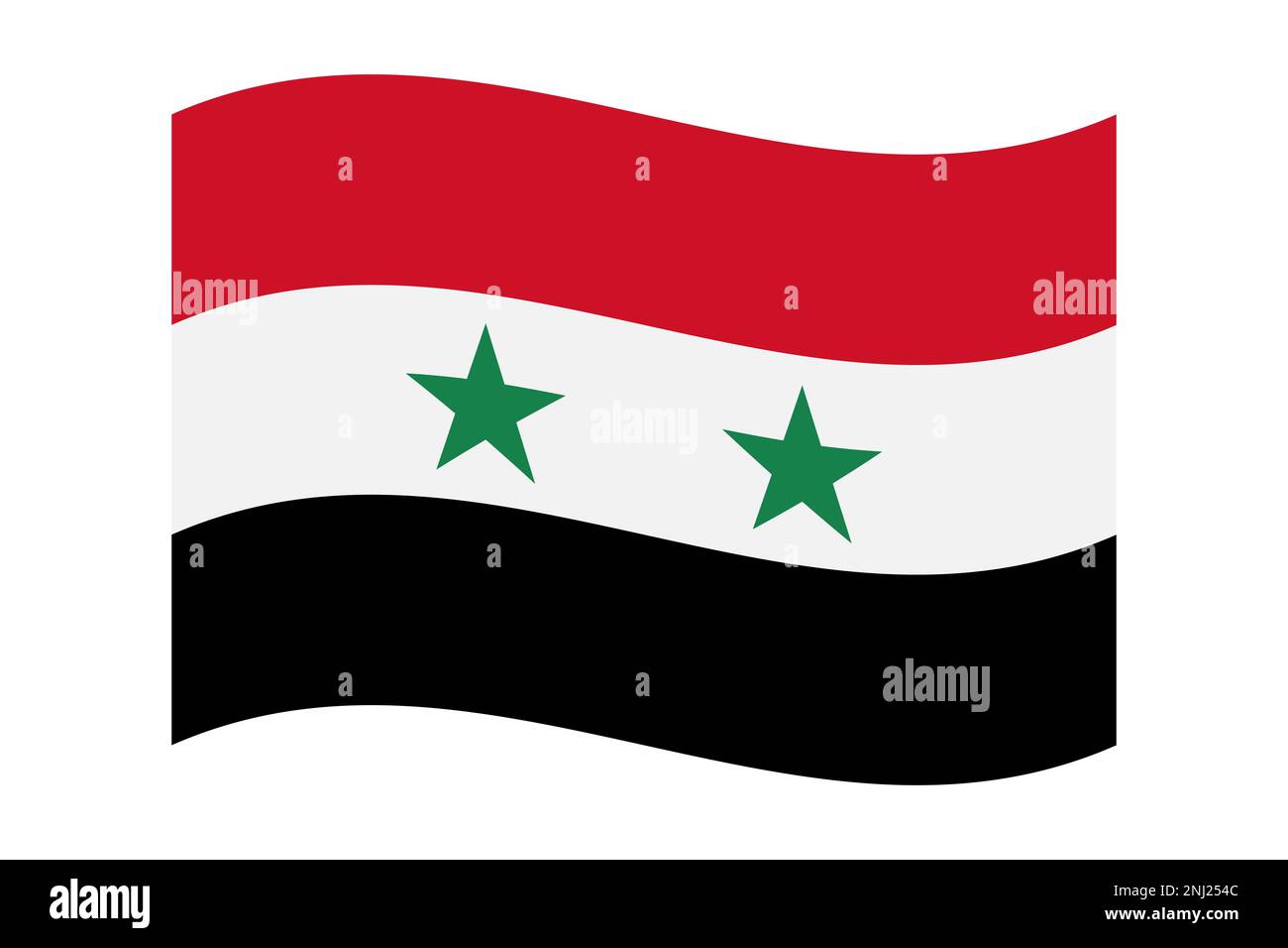 Syrien flagge Stock-Vektorgrafiken kaufen - Alamy
