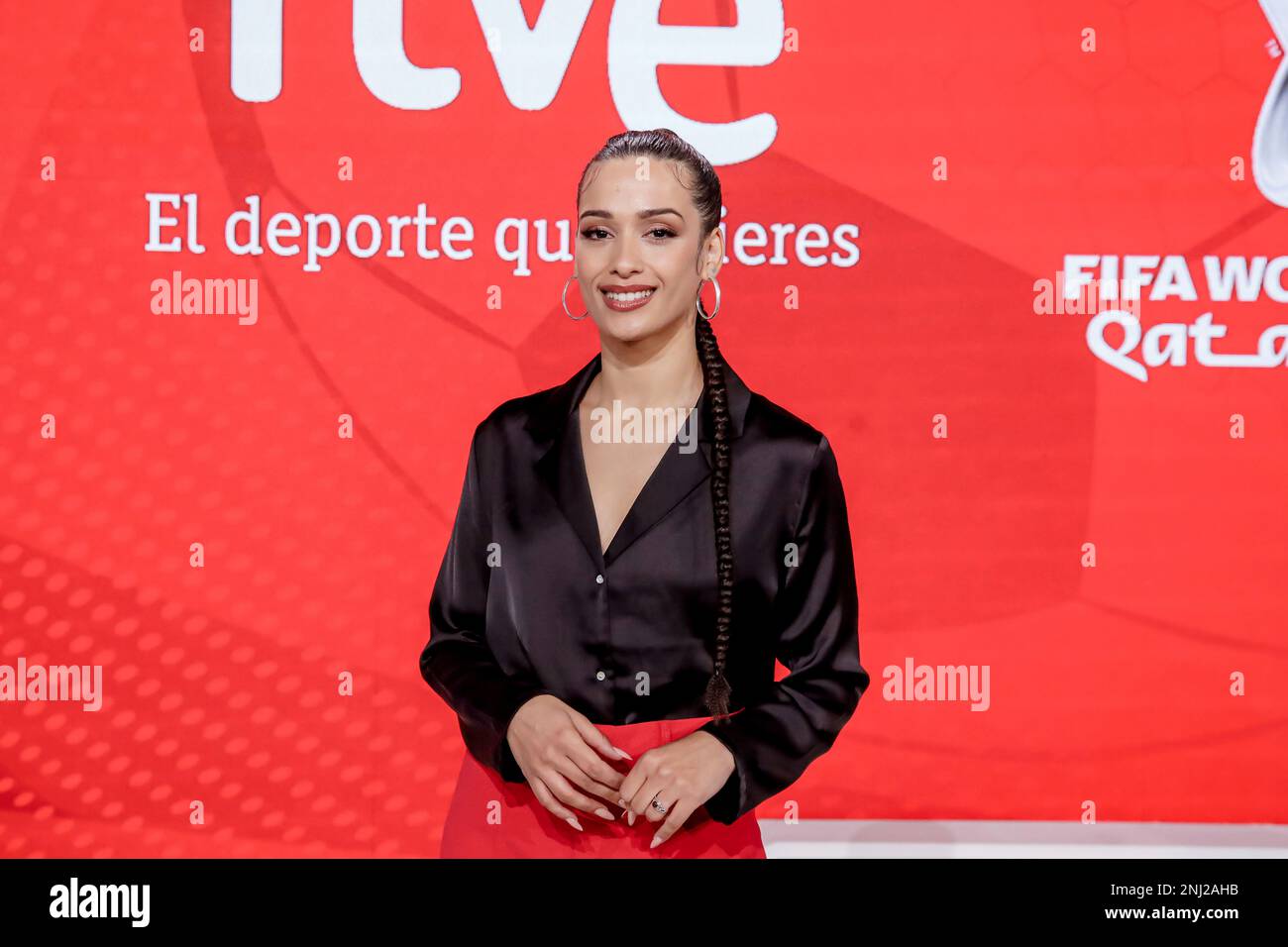 Singer Chanel poses during RTVE's presentation of coverage for the ...