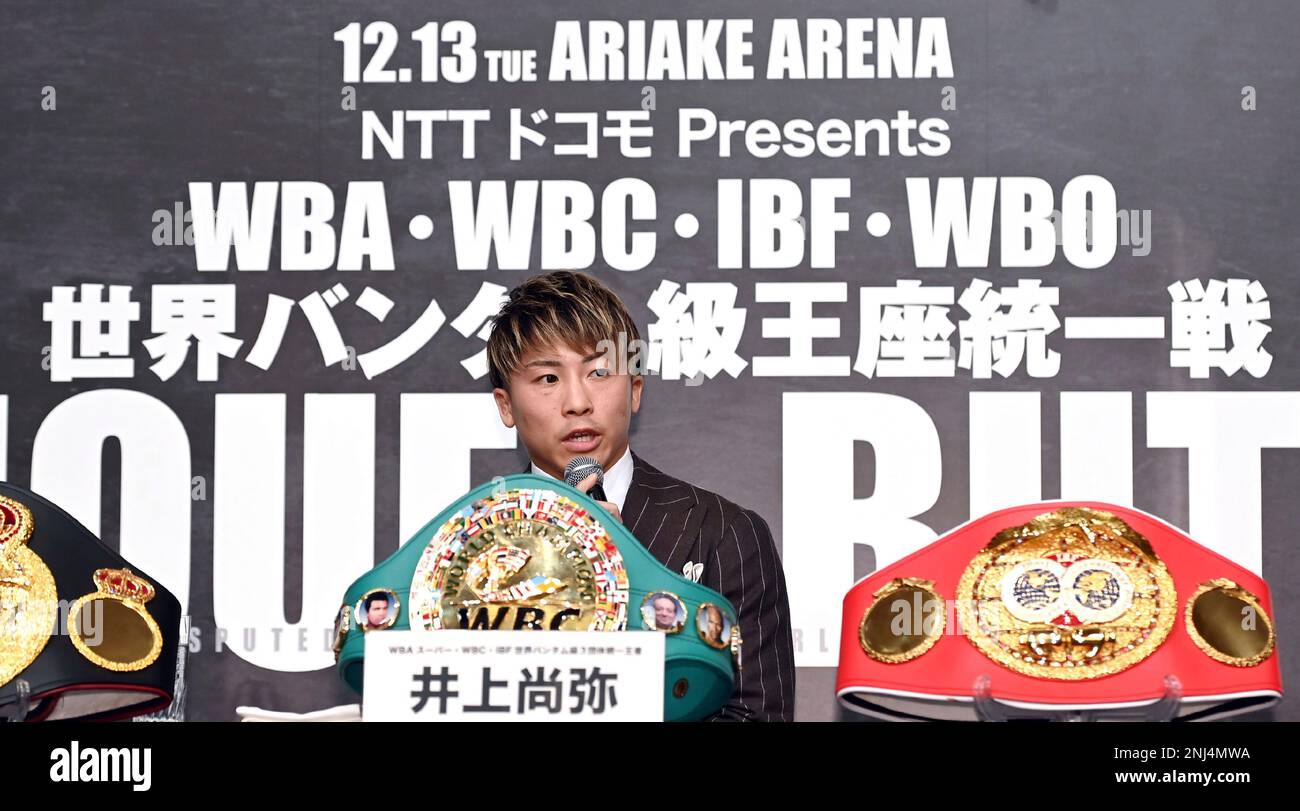Naoya Inoue, Japanese boxer who is unified bantamweight class champion ...
