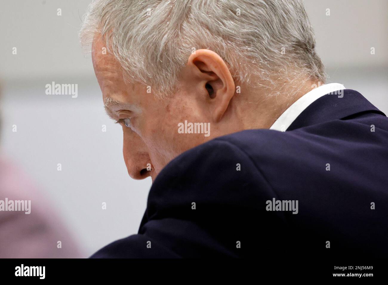 Assistant State Attorney Steven Klinger speaks from the prosecution ...