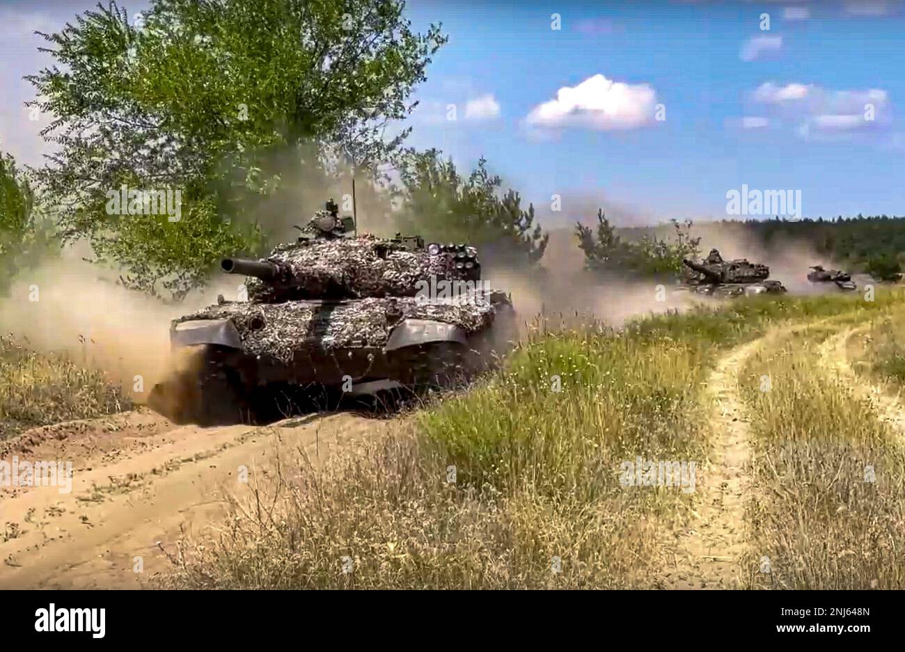 FILE - In this handout photo taken from video and released by Russian ...