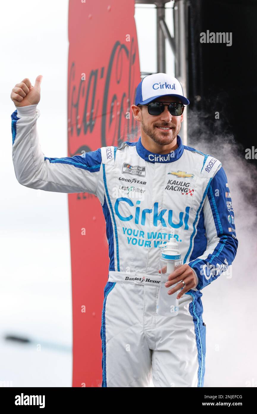 DAYTONA, FL - AUGUST 28: Daniel Hemric (#16 Kaulig Racing Cirkul ...