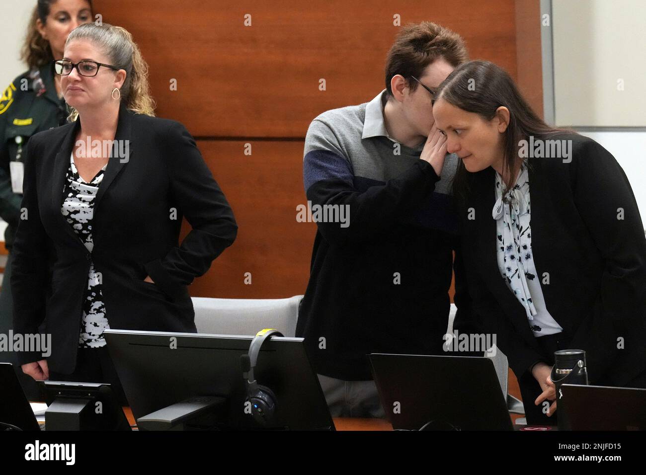 Marjory Stoneman Douglas High School shooter Nikolas Cruz speaks with ...