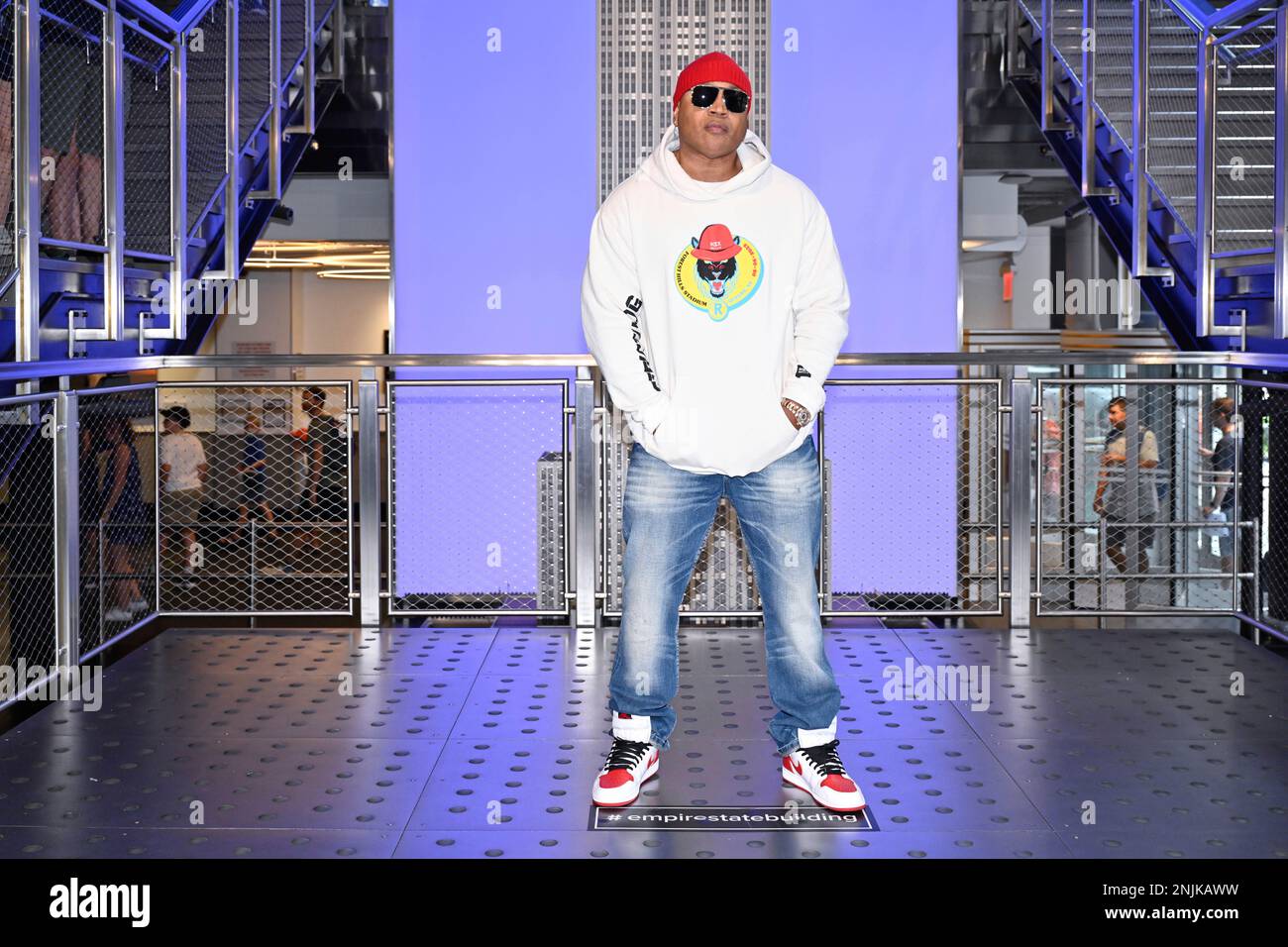 Photo by: NDZ/STAR MAX/IPx 2022 8/5/22 LL Cool J lights the Empire ...