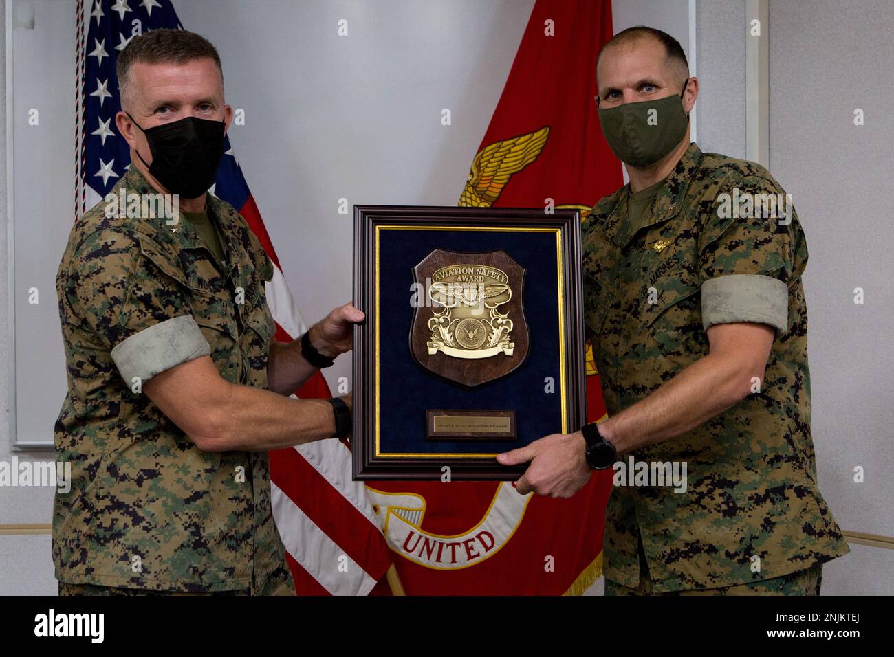 USA Marinekorps Brigade. General Jason Woodworth, Commanding General ...