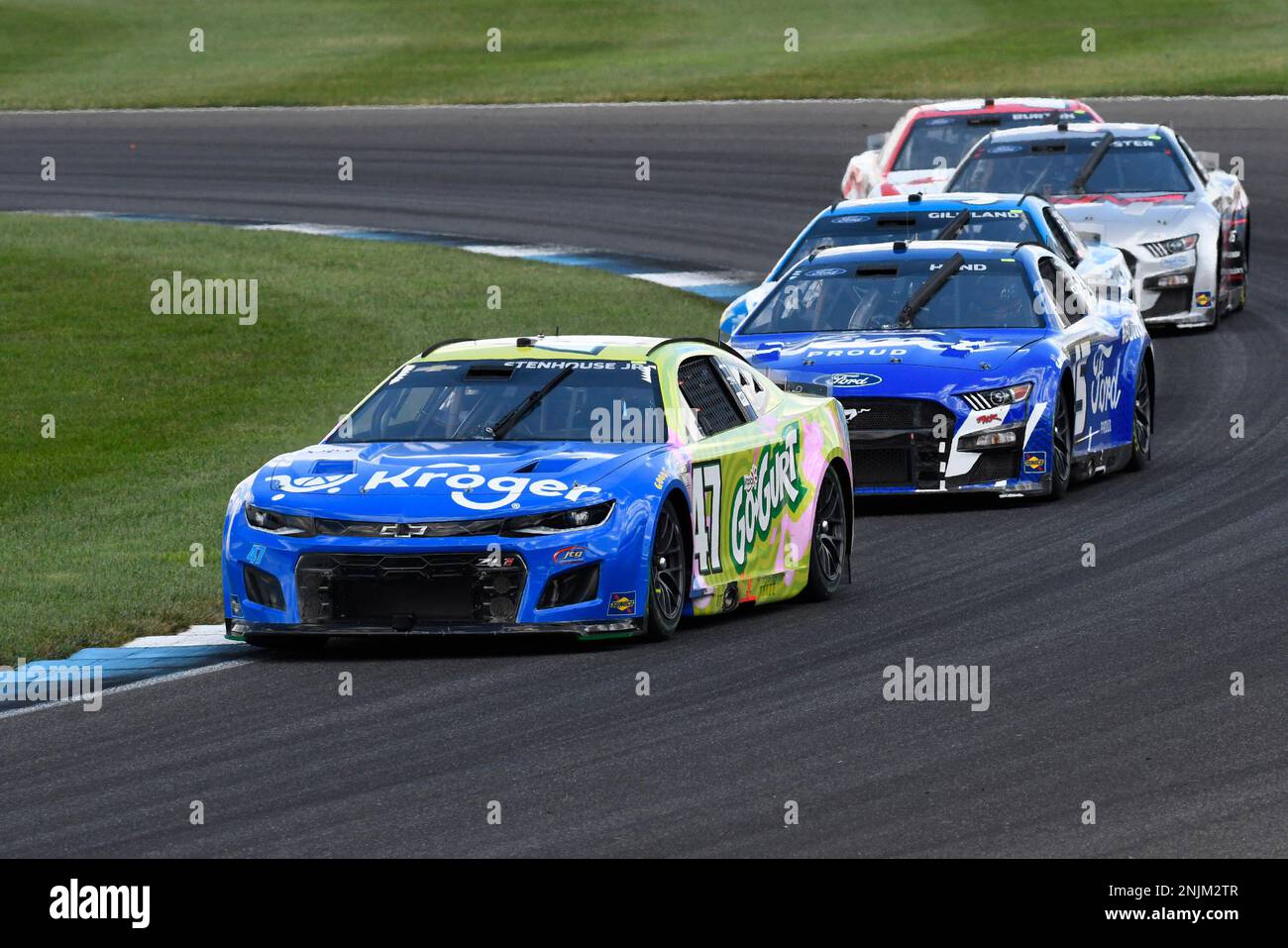INDIANAPOLIS, IN - JULY 31: Ricky Stenhouse Jr (#47 JTG Daugherty ...