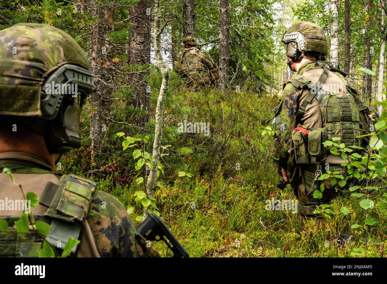 USA Soldaten des 1. Bataillons, des 26. Infanterie-Regiments, des 2. Brigaden-Kampfteams, der ...