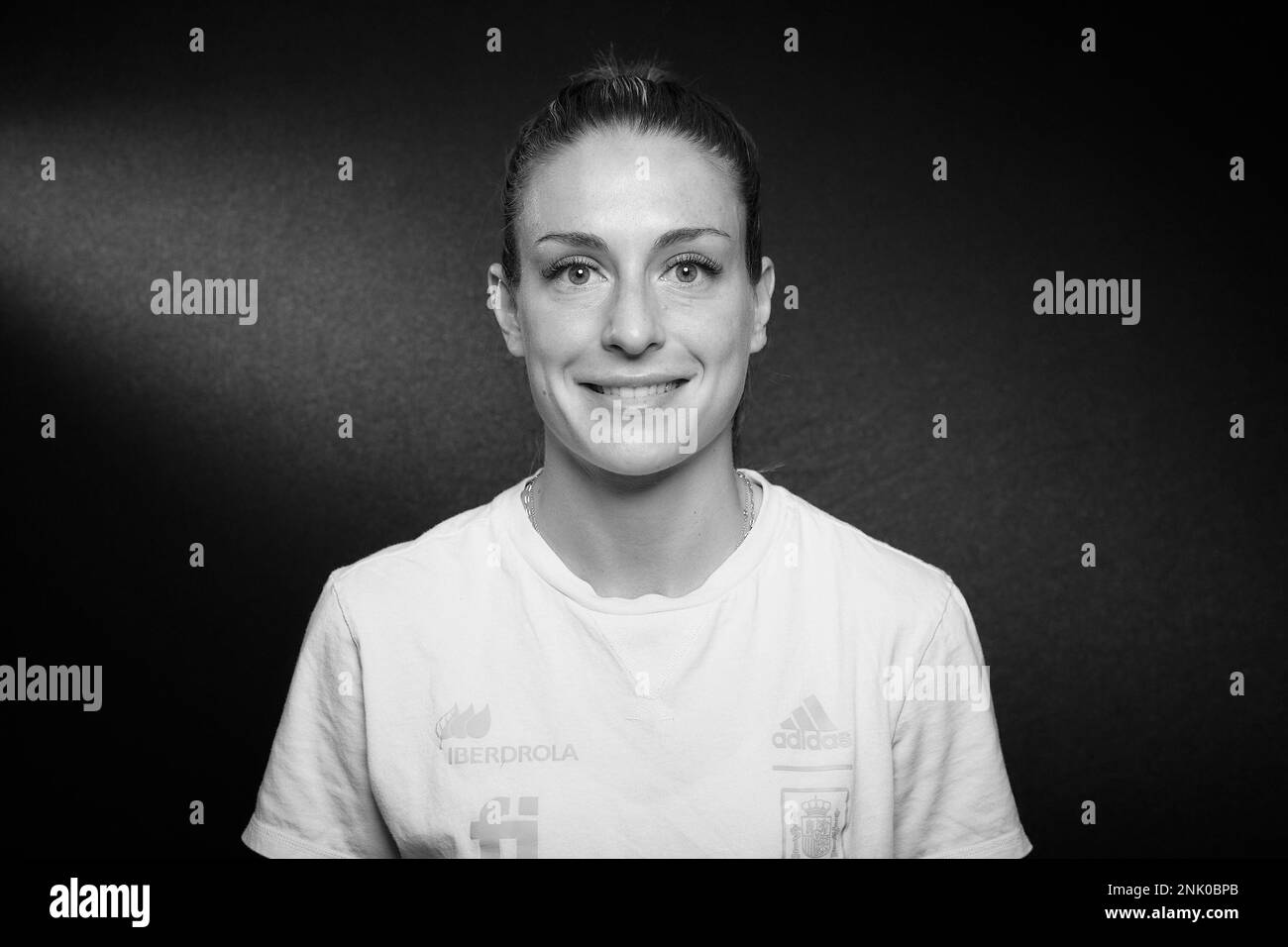 Footballer Alexia Putellas poses for Europa Press, at the Hyatt Regency ...