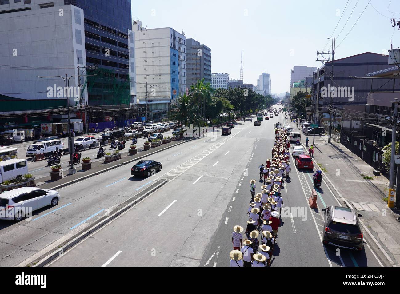 Quezon City, Philippinen. 23rh. Februar 2023. Rund 300 indigene ...