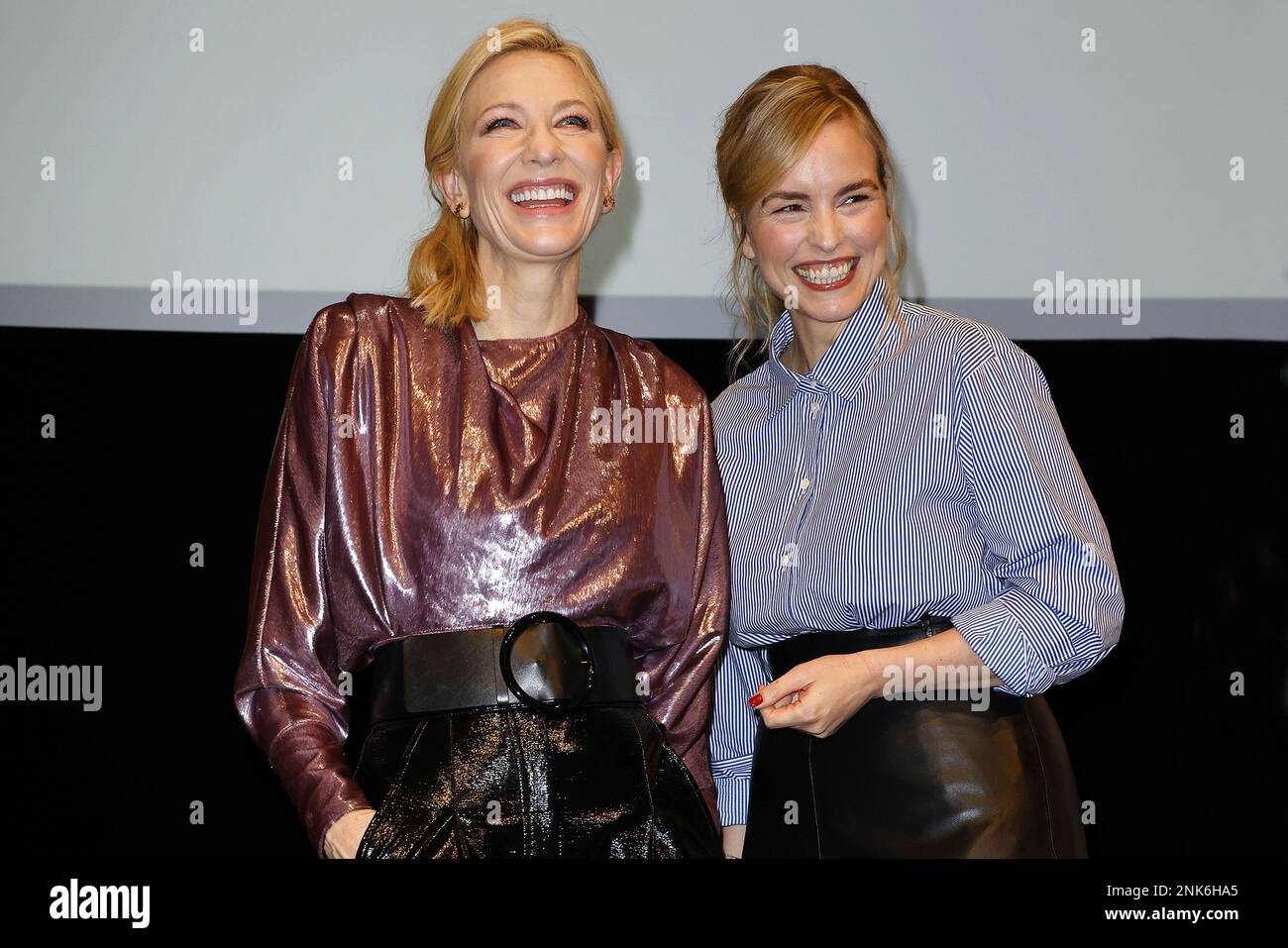 Cate Blanchett und die deutsche Schauspielerin Nina Hoss nehmen am 23. Februar 2023 am Talent ...