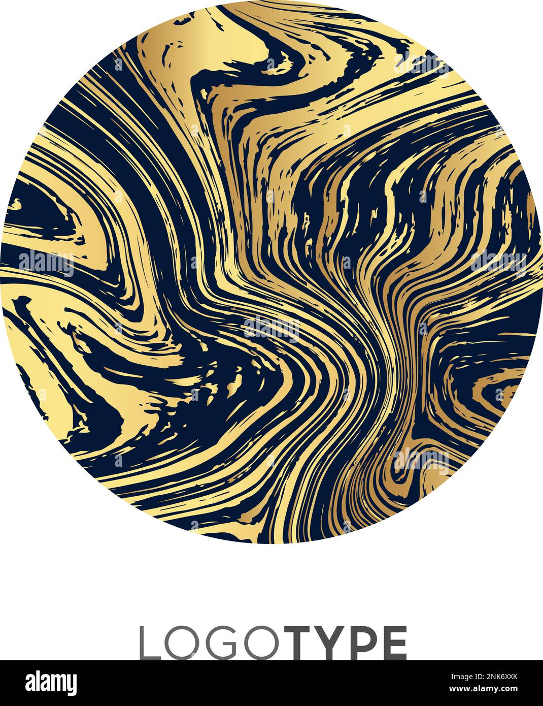 Abstraktes Vector Marble Logo Markendesign-Vorlage Für Unternehmen ...