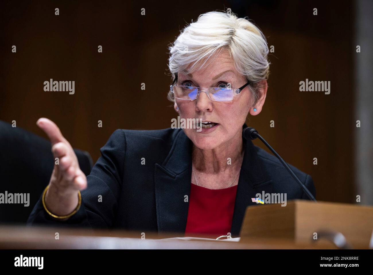 Energy Secretary Jennifer Granholm testifies on the Dept. of Energy's ...