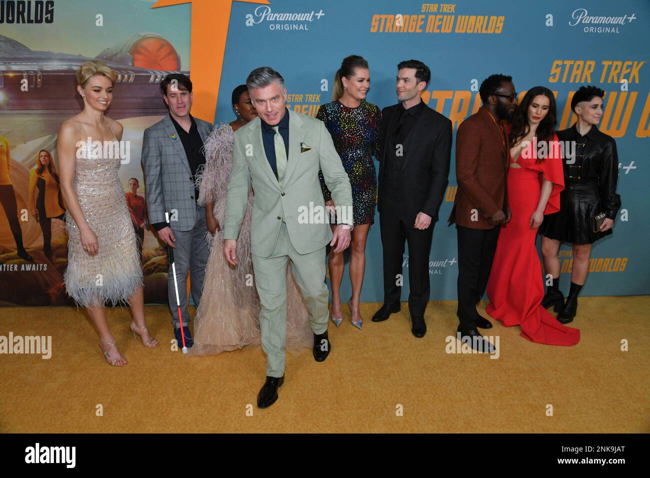 Photo by: NDZ/STAR MAX/IPx 2022 4/30/22 Jess Bush, Bruce Horak, Celia ...