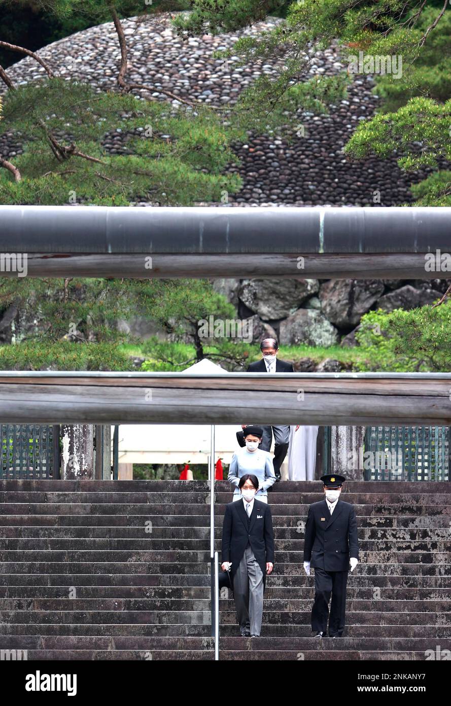 Correction: Japanese Crown Prince Akishino (Fumihito) and Crown ...