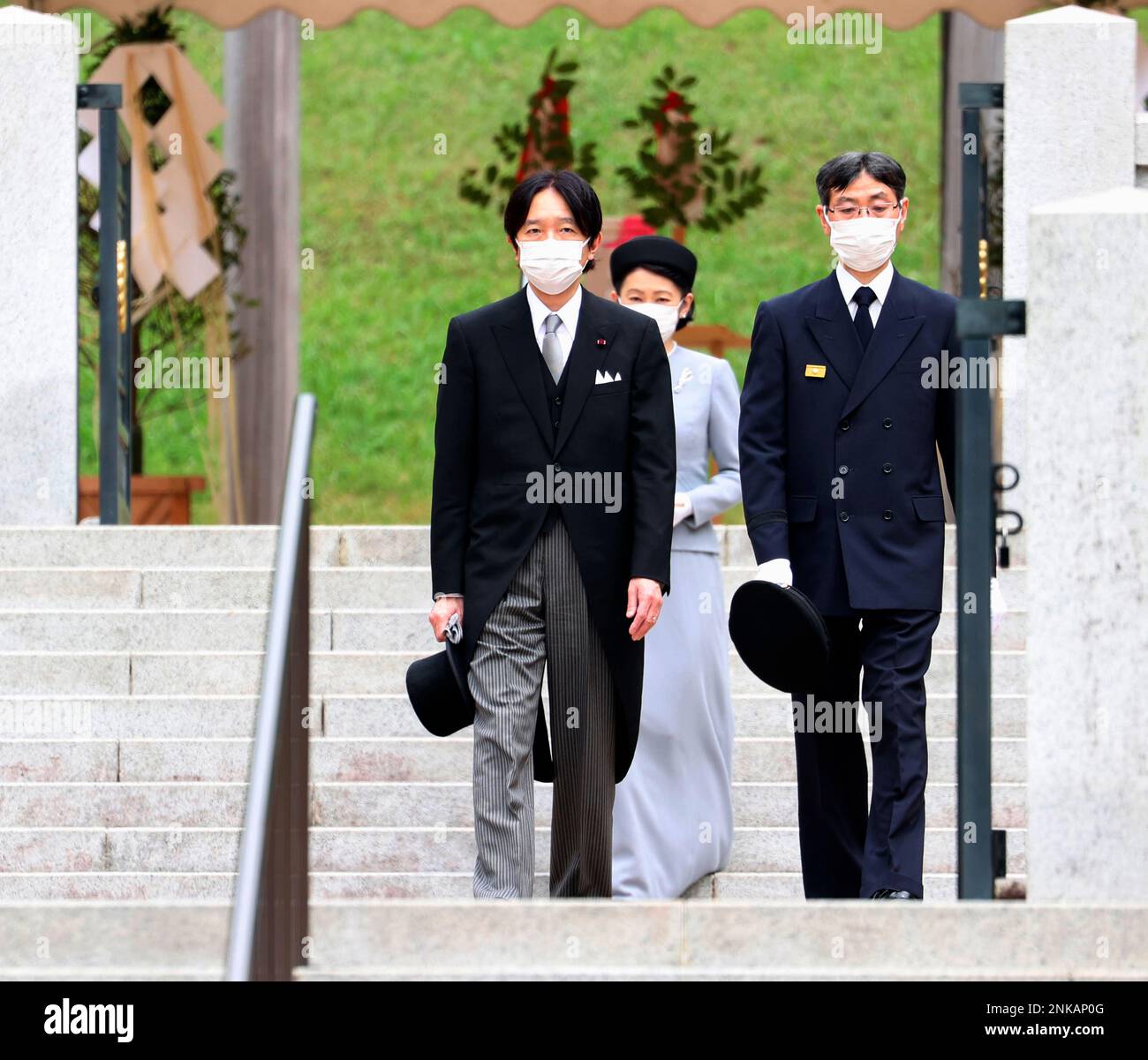 Correction: Japanese Crown Prince Akishino (Fumihito) and Crown ...