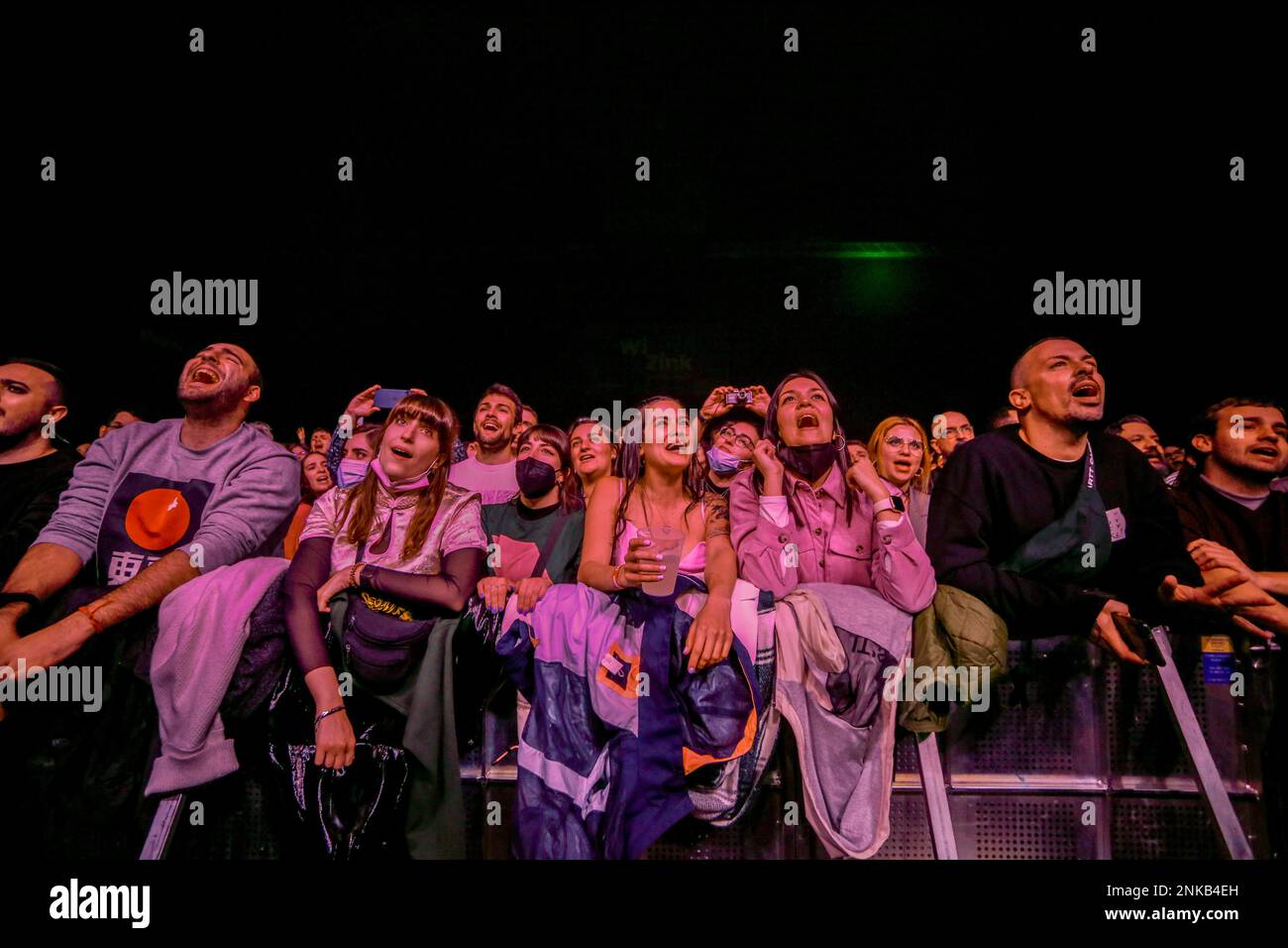 Miss Caffeina concert at the Wizink Center in Madrid, on April 23rd ...