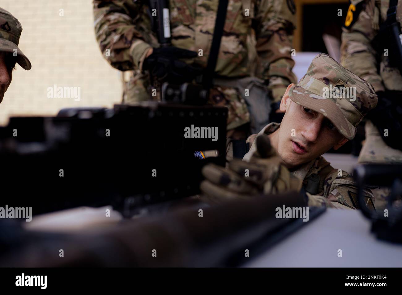 FORT HOOD, Texas - Staff Sgt. Joshua Minchew, der Staff Leader der 6 ...
