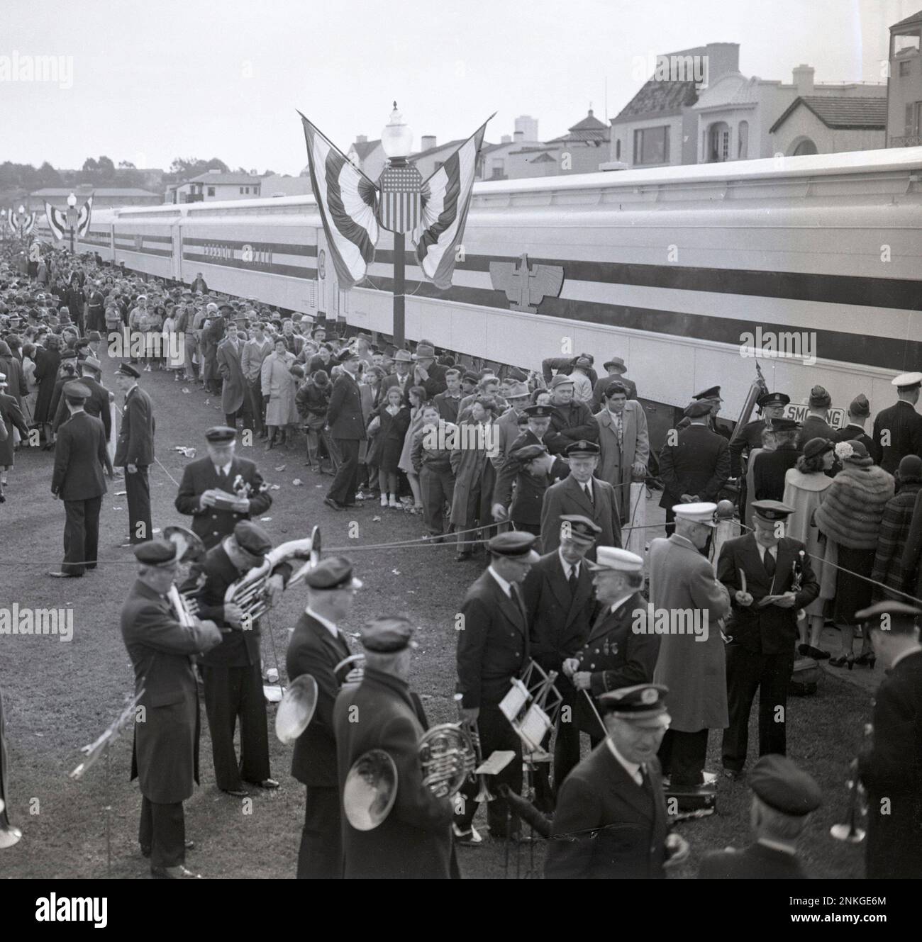 The Freedom Train would tour three hundred cities in the United States ...