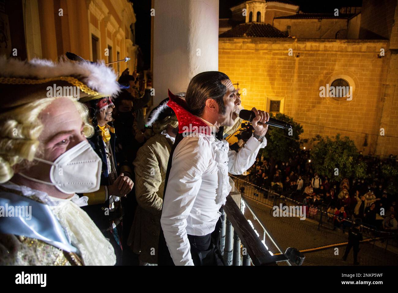 Singer Mario Vaquerizo on the night when Carnival 2022 kicked off in ...