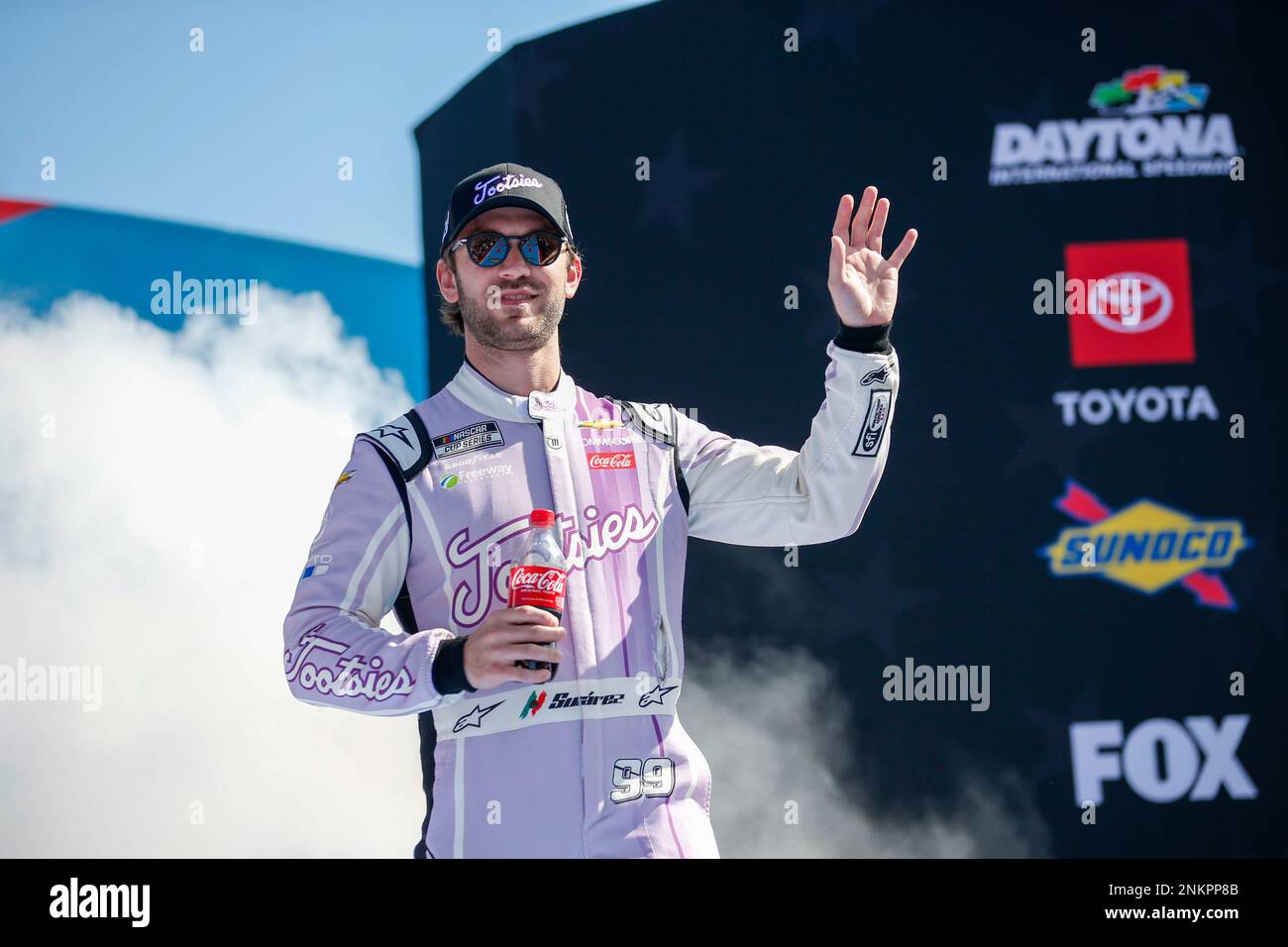 DAYTONA, FL - FEBRUARY 20: Daniel Suarez (#99 TrackHouse Racing ...
