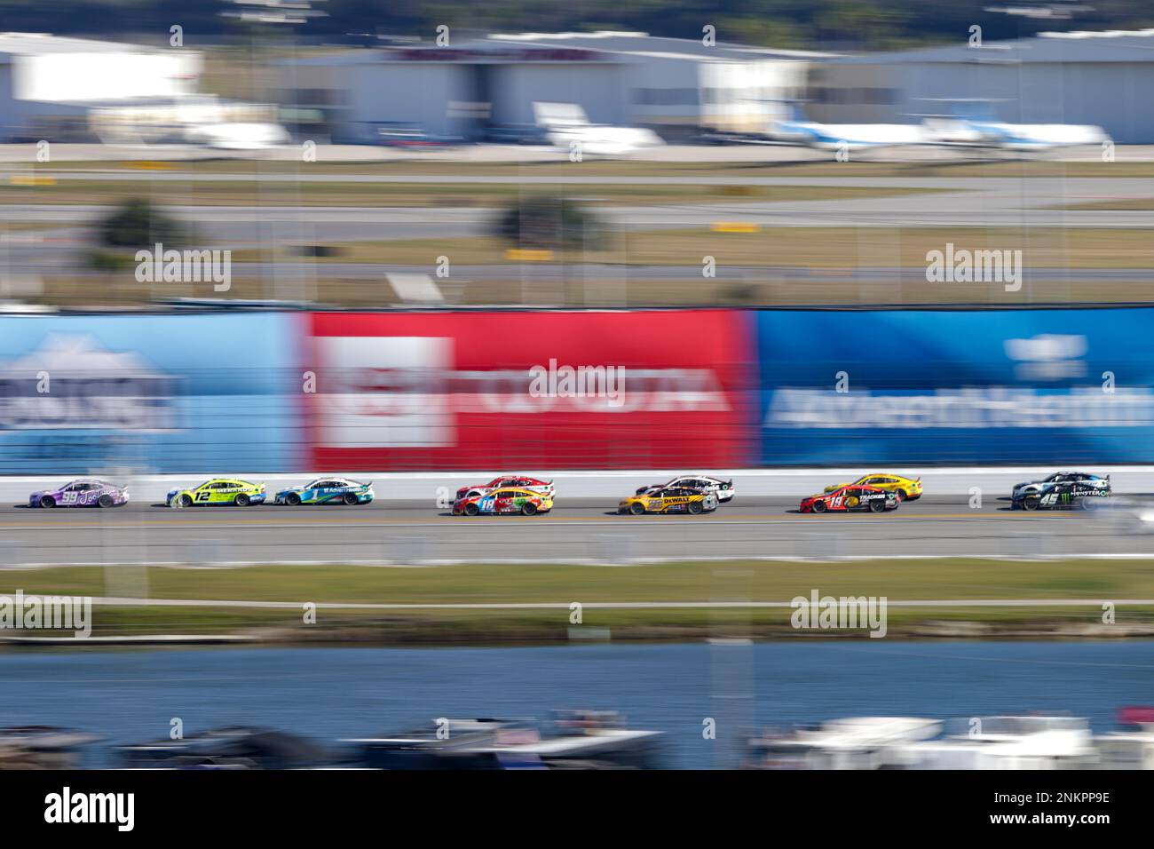 DAYTONA, FL - FEBRUARY 20: Daniel Suarez (#99 TrackHouse Racing ...
