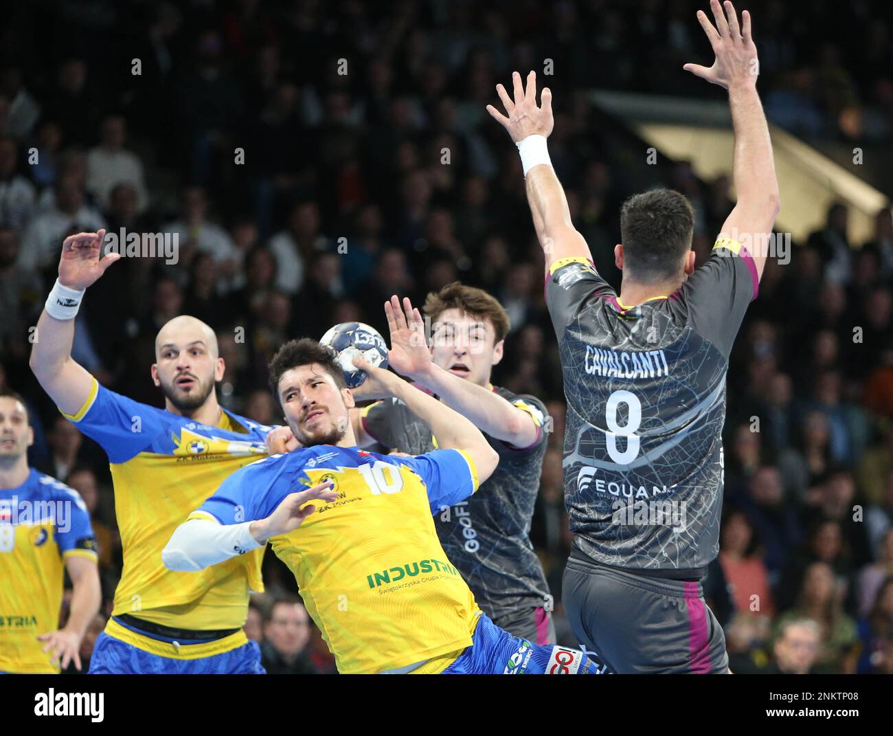 Nantes, Frankreich. 23/02/2023, Alex Dujshebaev von KS Kielce beim EHF ...