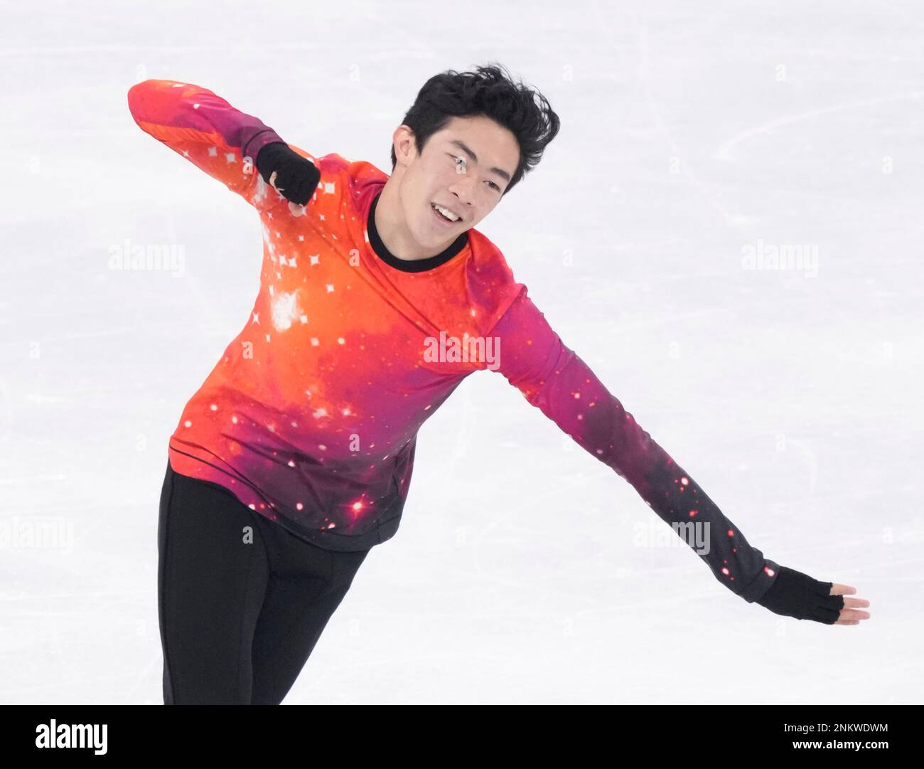 Nathan Chen of the United States of America performs during the Men ...