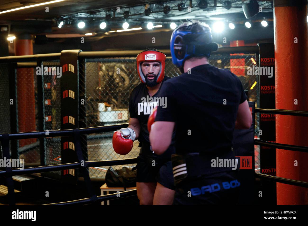 Düsseldorf, 23.02.2023 UFD GYM in Düsseldorf Vorbereitung zum Kampf um die EBU ...