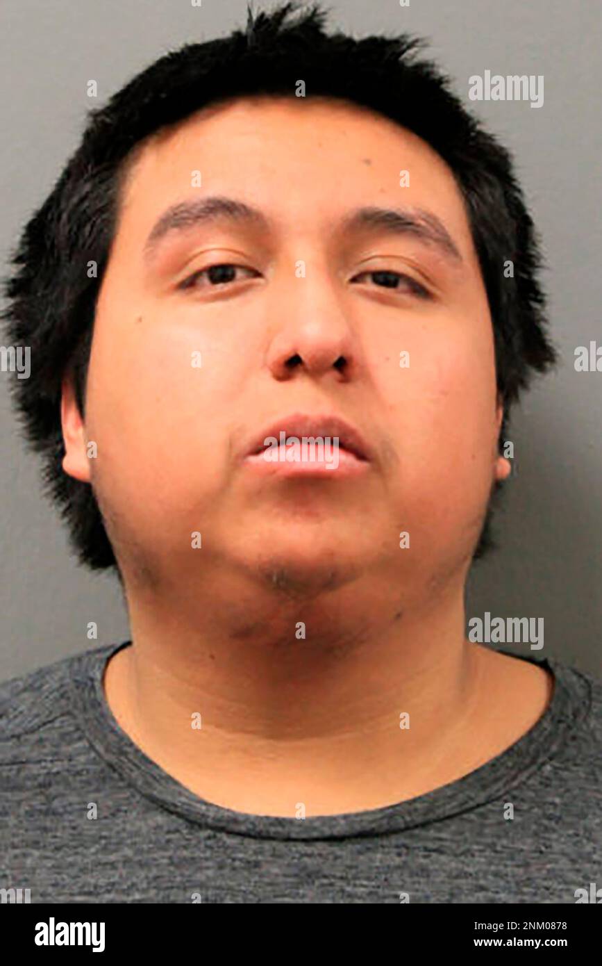 This undated photo provided by the Chicago Police Department shows ...