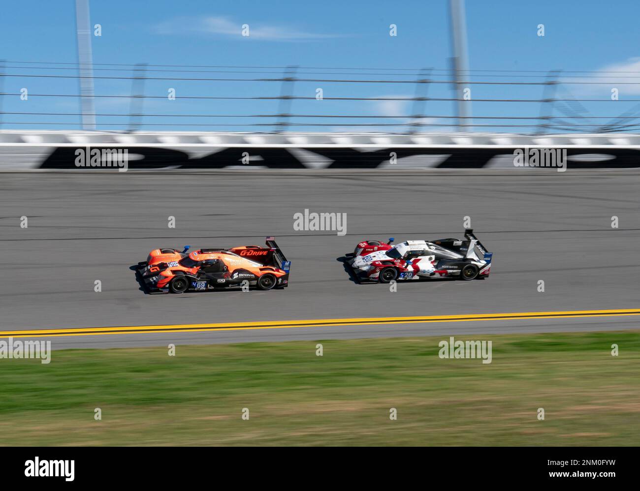 DAYTONA, FL - JANUARY 23: G-Drive Racing By APR driver John Falb - USA ...