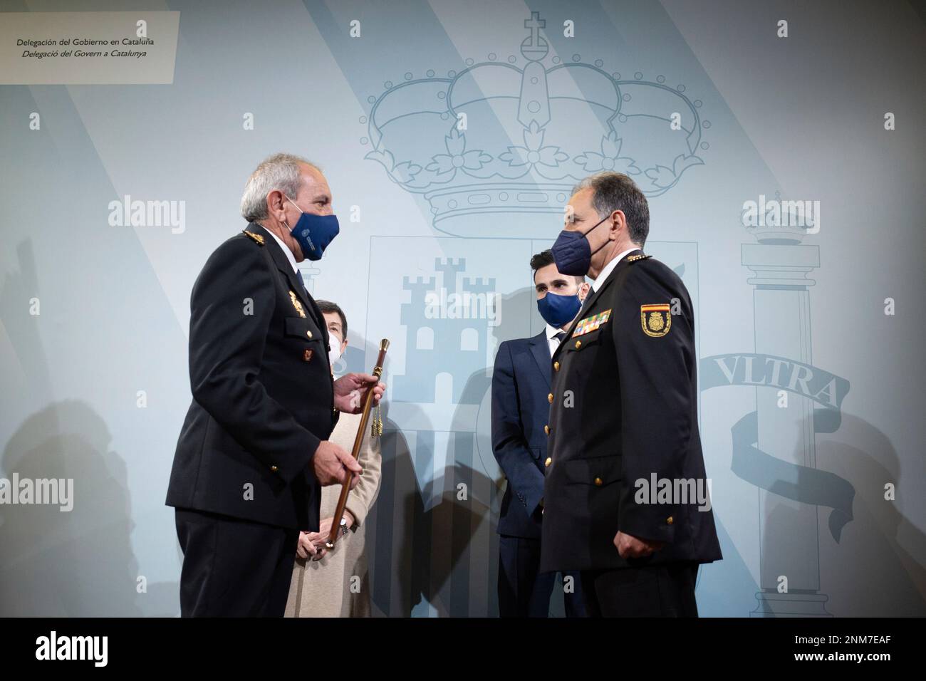 The deputy operational director of the National Police, Jose Angel ...