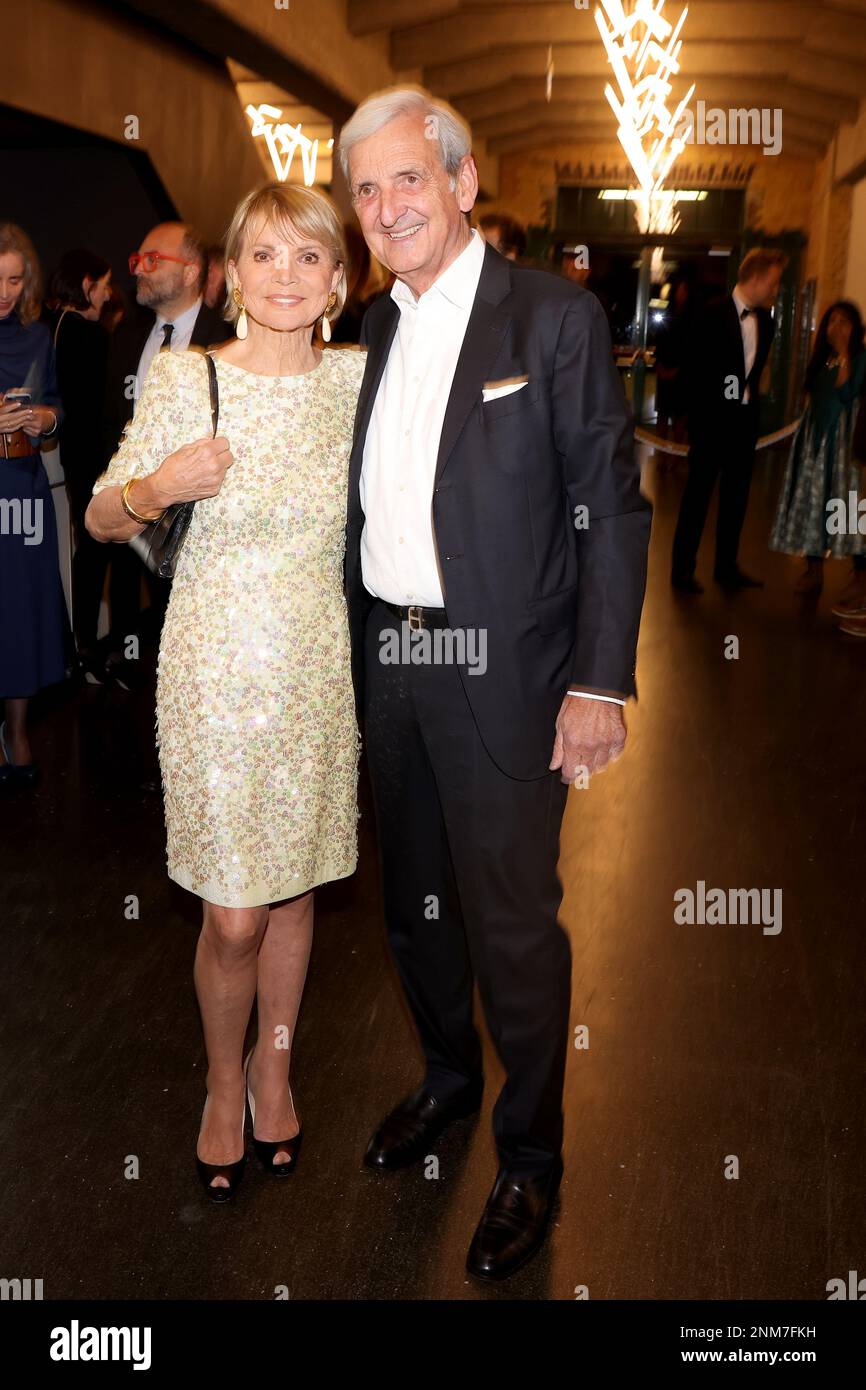 Berlin, Deutschland. 24. Februar 2023. Schauspielerin Uschi Glas und ...