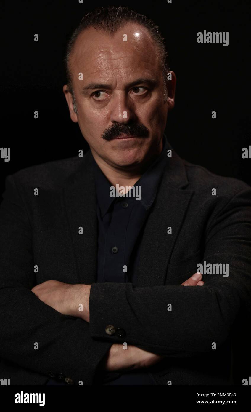 Actor Javier Guiterrez poses during an interview with Europa Press for ...