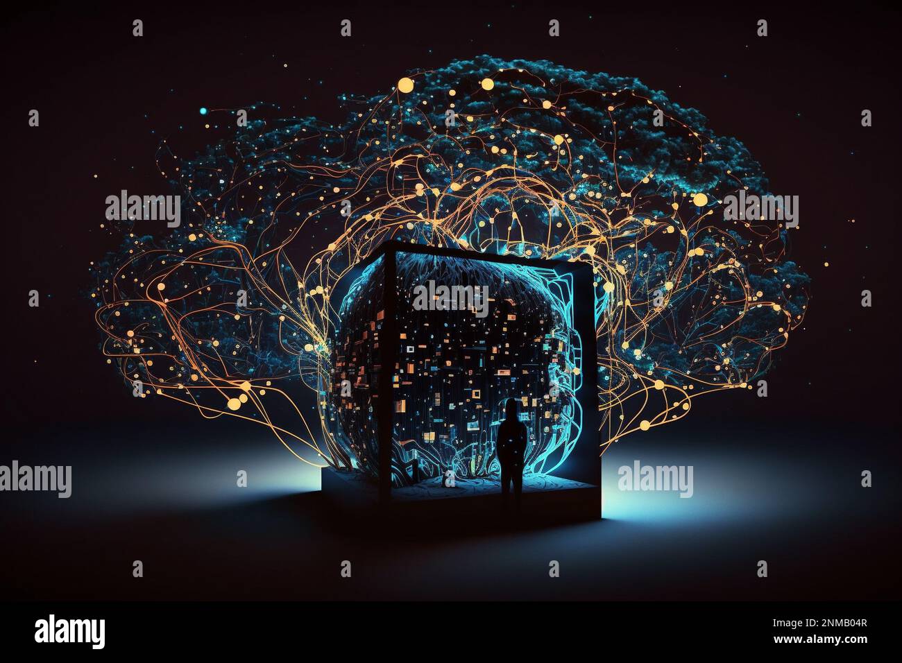 System Künstliche Intelligenz ChatGPT Chat bot AI , Technologie Smart ...