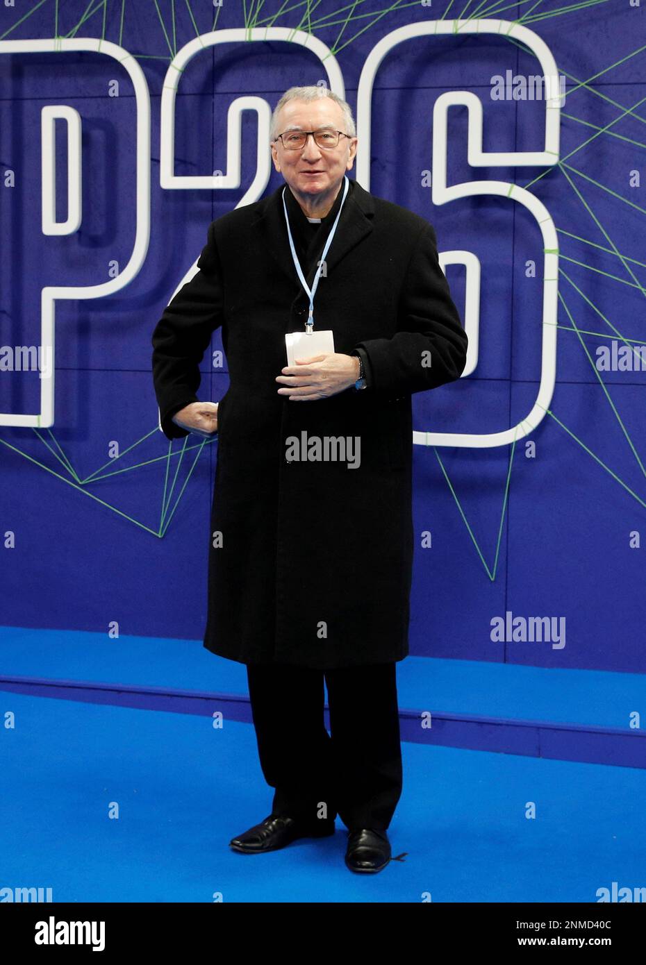 Vatican secretary of state Cardinal Pietro Parolin arrives for the ...