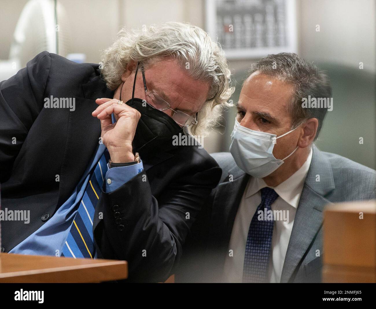 Defense attorney, David Chesnoff, left, and Deputy Dist. Atty. Habib ...