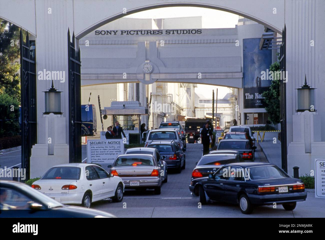Mitarbeiter, die in den Sony Pictures Studios, einst Heimat der MGM ...