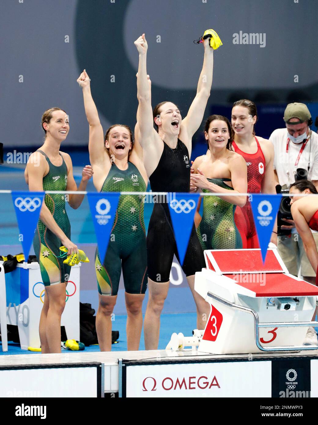 August 1, 2021, Tokyo, Kanto, Japan: Kaylee McKeown (AUS), Chelsea ...