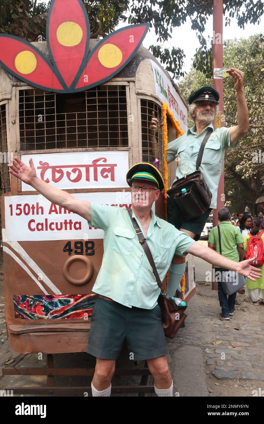 Kalkutta, Indien. 24. Februar 2023. Roberto D'Andrea, ehemaliger ...