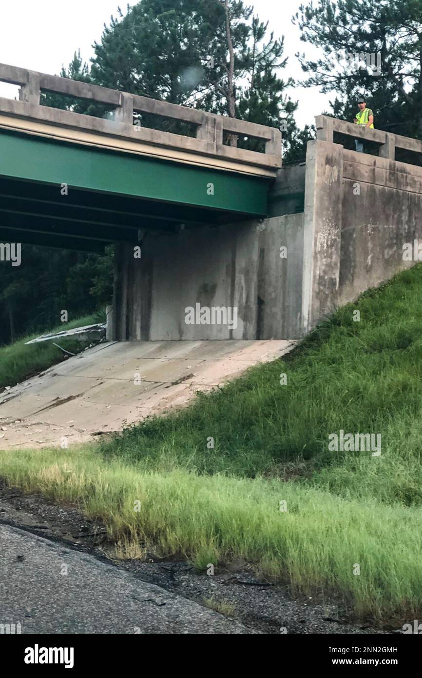 In this photo released by the Georgia Department of Transportation, the ...