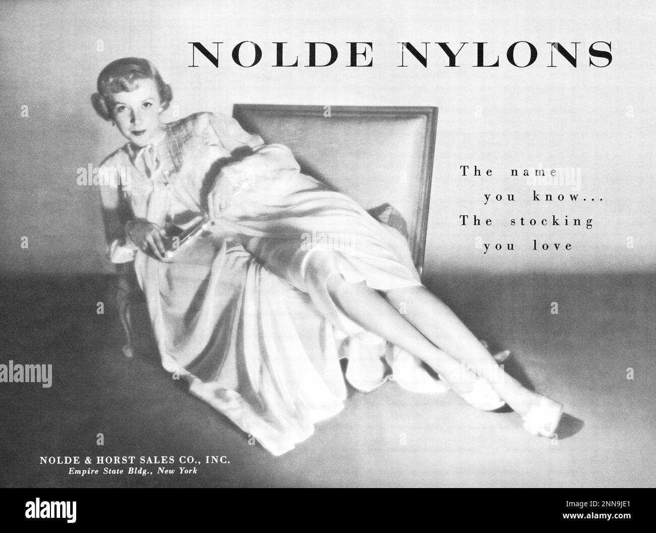 Nylons Stockings 1950 Fotos Und Bildmaterial In Hoher Auflösung Alamy
