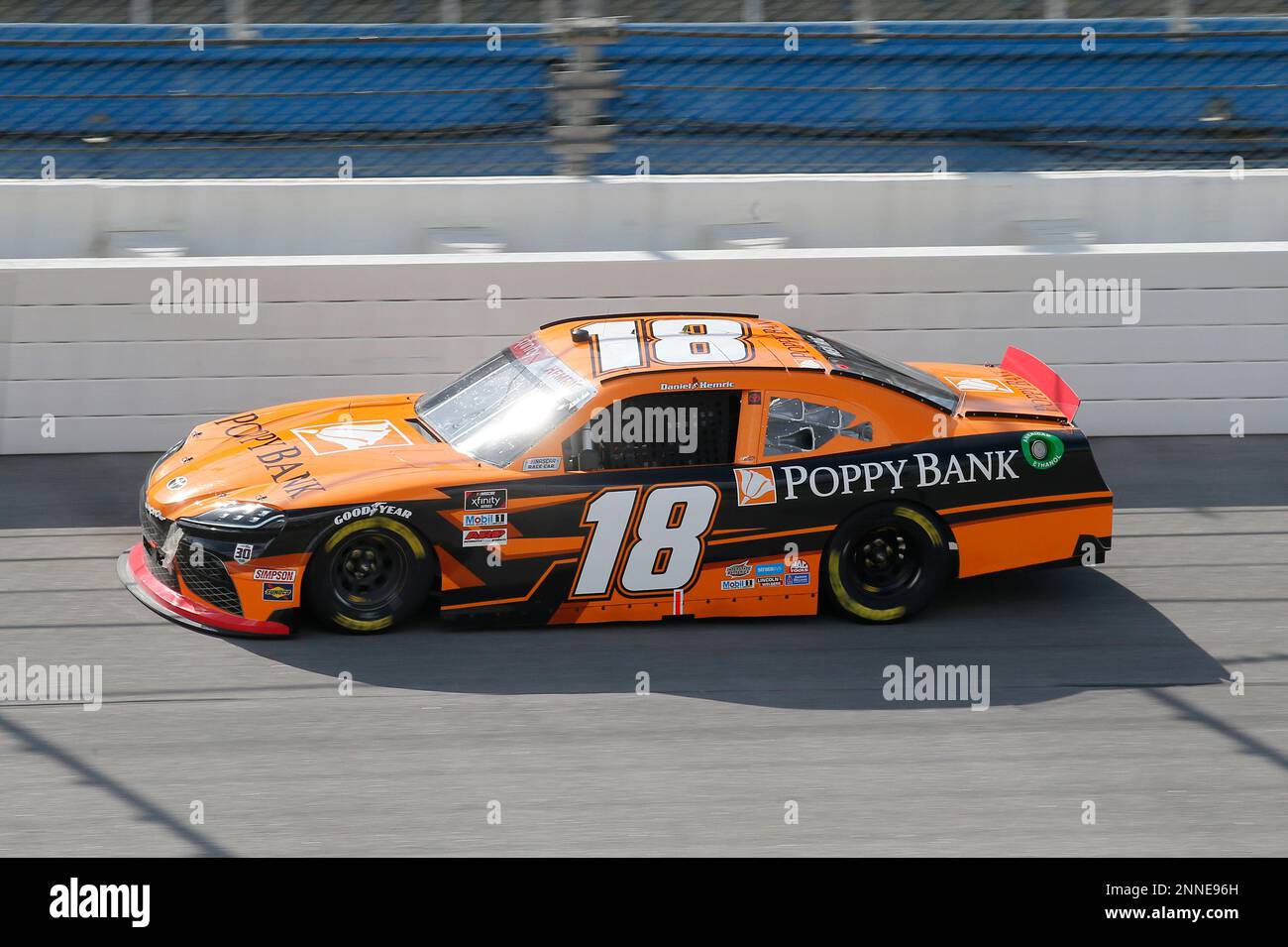 #18: Daniel Hemric, Joe Gibbs Racing, Toyota Supra Poppy Bank during ...