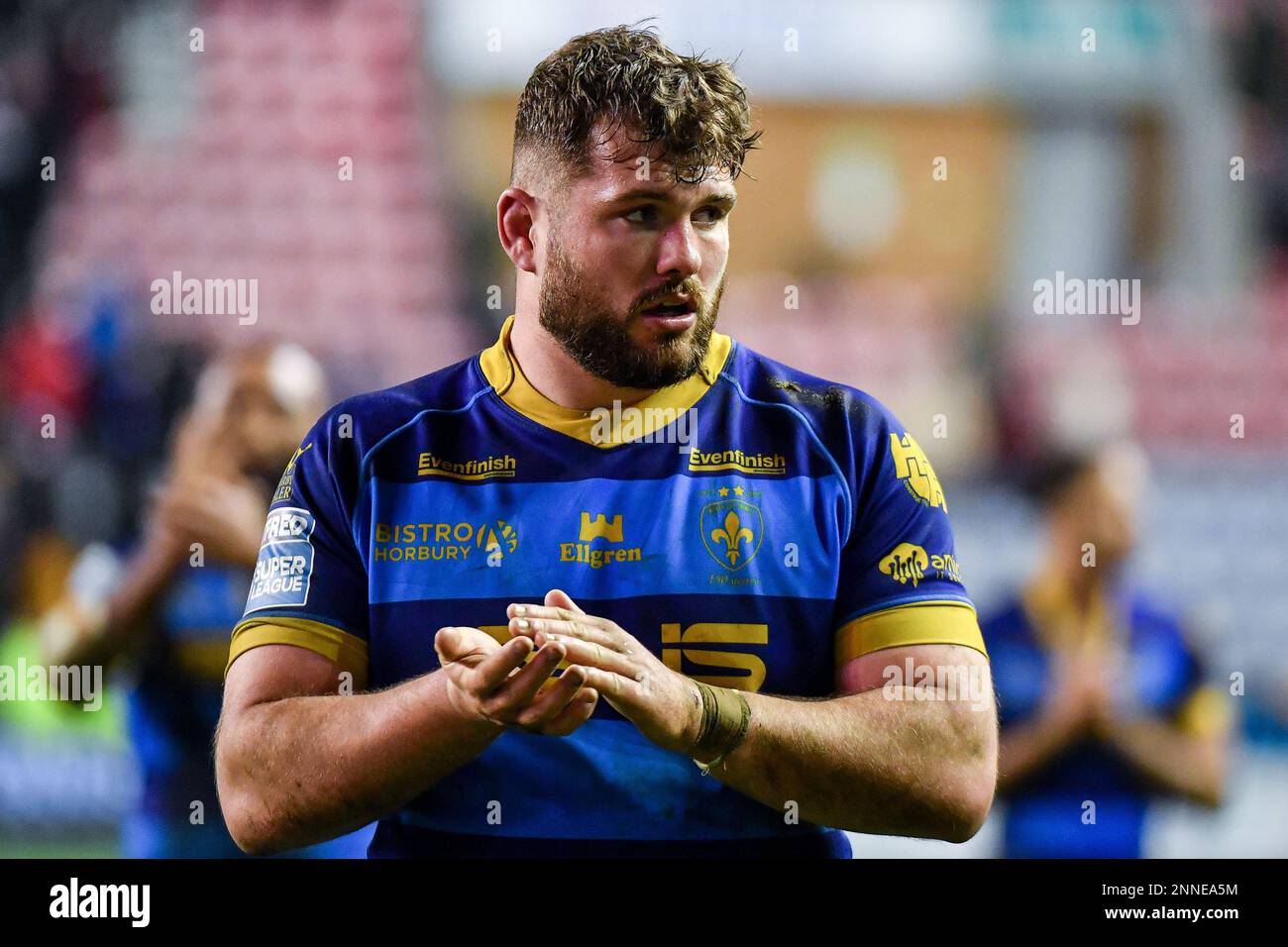 Wigan, England -24. Februar 2023 - Rob Butler von Wakefield Trinity ...