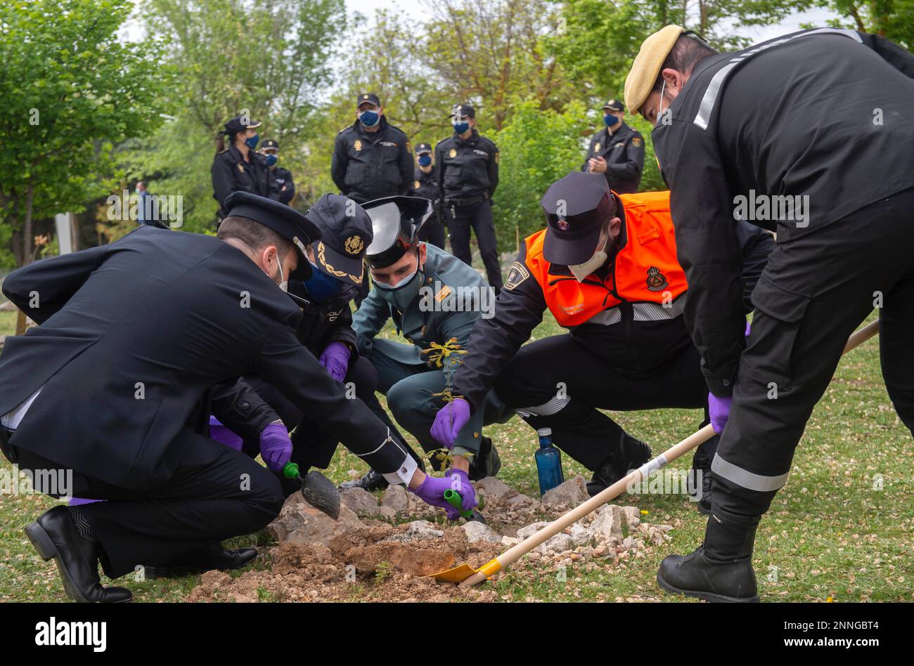 Lieutenants of the National Police and Civil Guard, Civil Protection ...