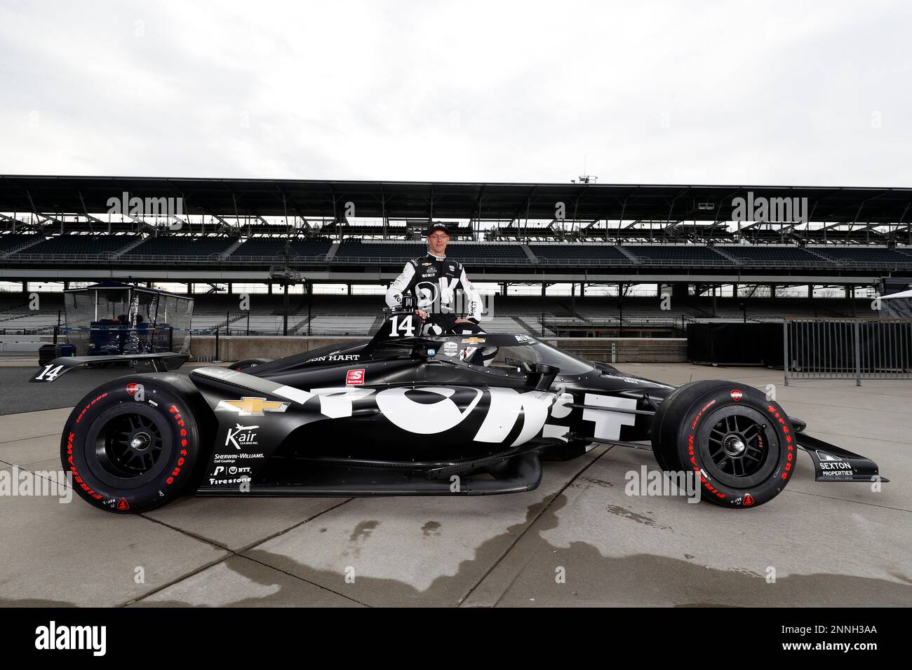 INDIANAPOLIS, IN - APRIL 8: NTT IndyCar series driver Sebastien ...