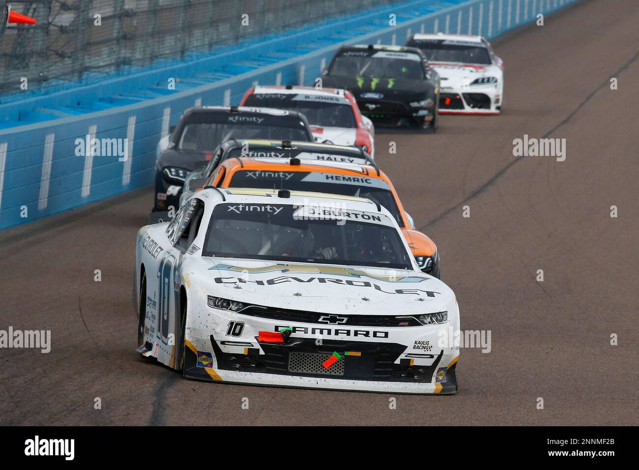 #10: Jeb Burton, Kaulig Racing, Chevrolet Camaro during the NASCAR ...