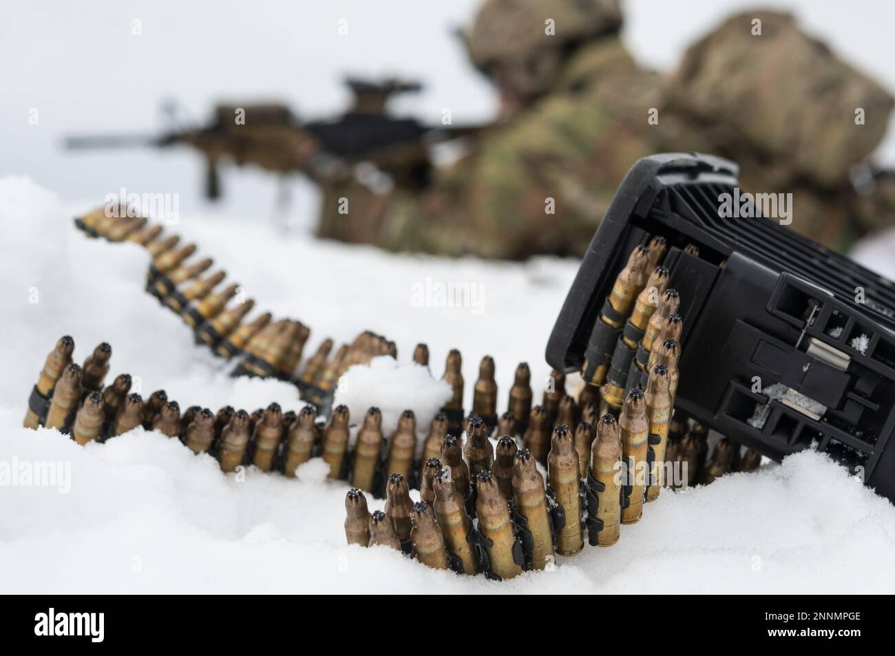 USA Fallschirmjäger der Armee, die dem 3. Bataillon, dem 509 ...