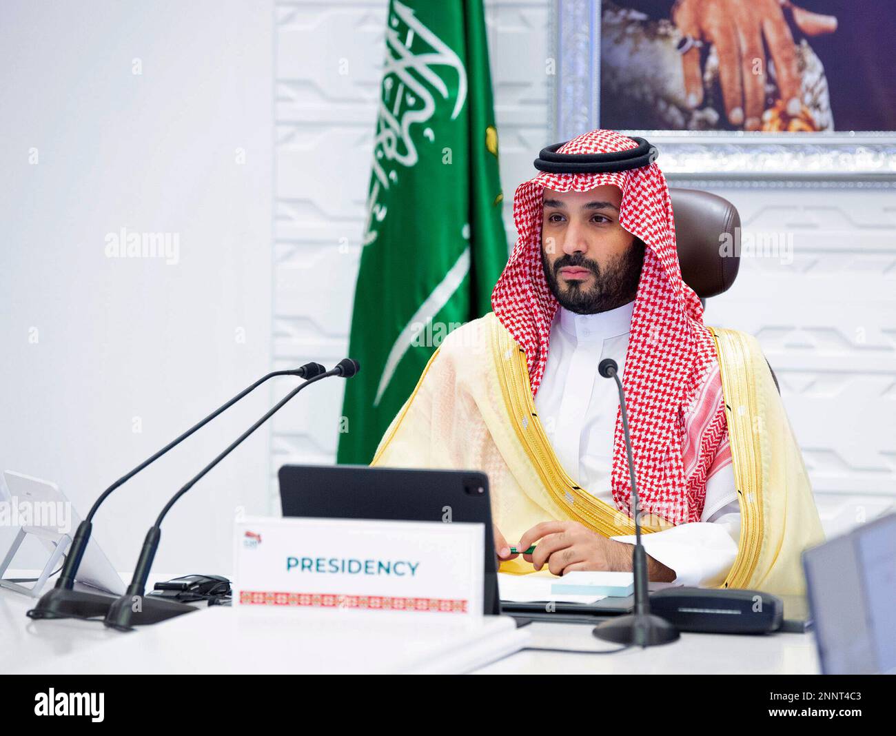 FILE - In this Sunday, Nov. 22, 2020, file photo, Saudi Arabia's Crown ...
