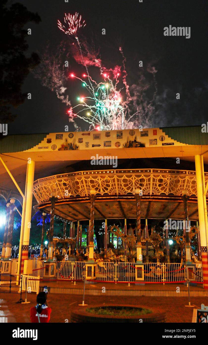 A photo shows "carousel EL DORADO" which is designated as Mechanical Engineering Heritage at ...