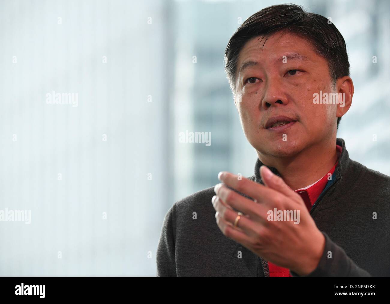 Ng Chee Meng, secretary-general of National Trades Union Congress (NTUC ...